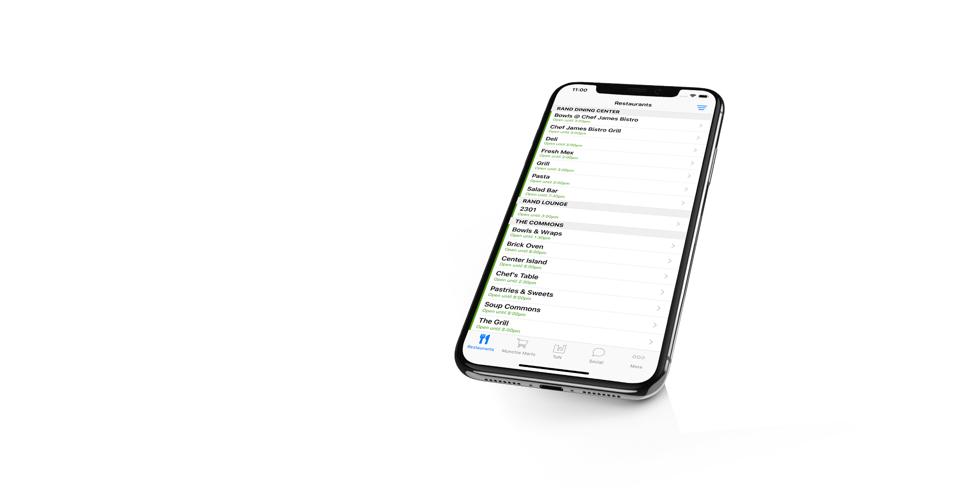 The Campus Dining App