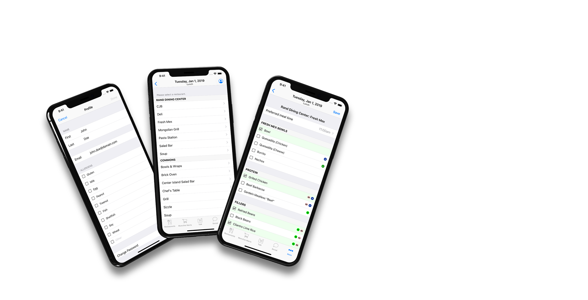 The Campus Dining App